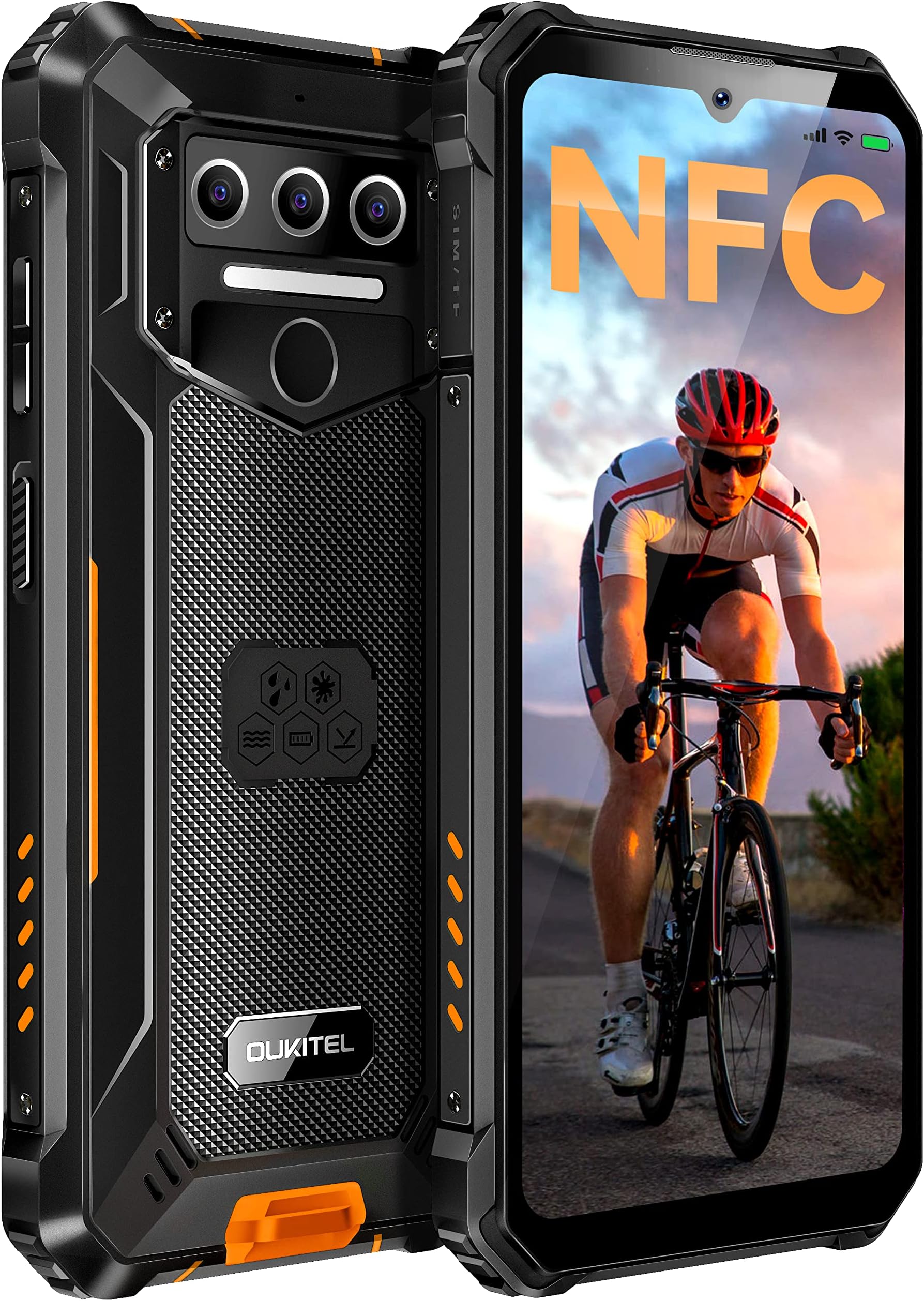 OUKITEL WP23 Android 13 rugged smartphone 10600mAh mobile phone 6,517 ...