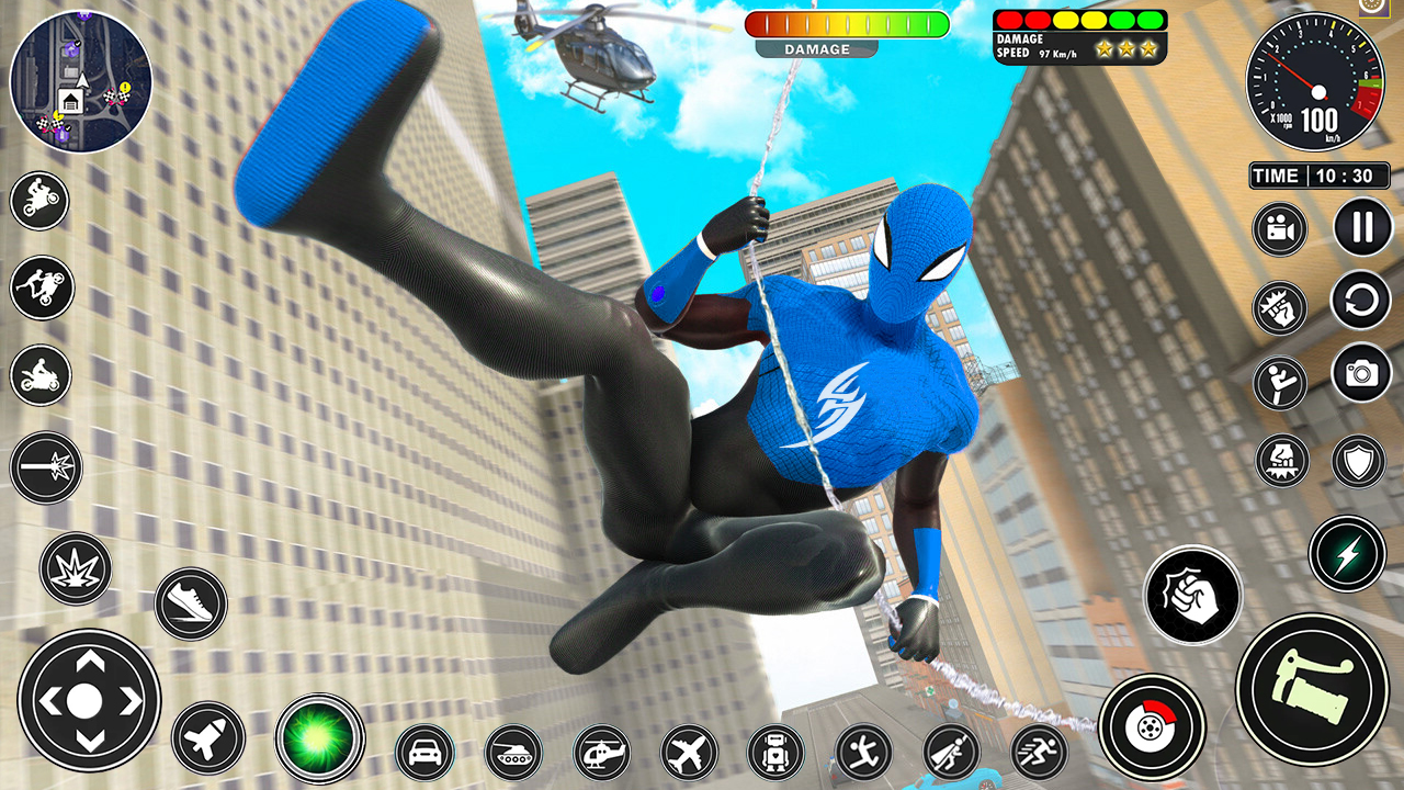 Gangster Crime Rope Hero City: Grand Gangster Simulator: Action Hero ...