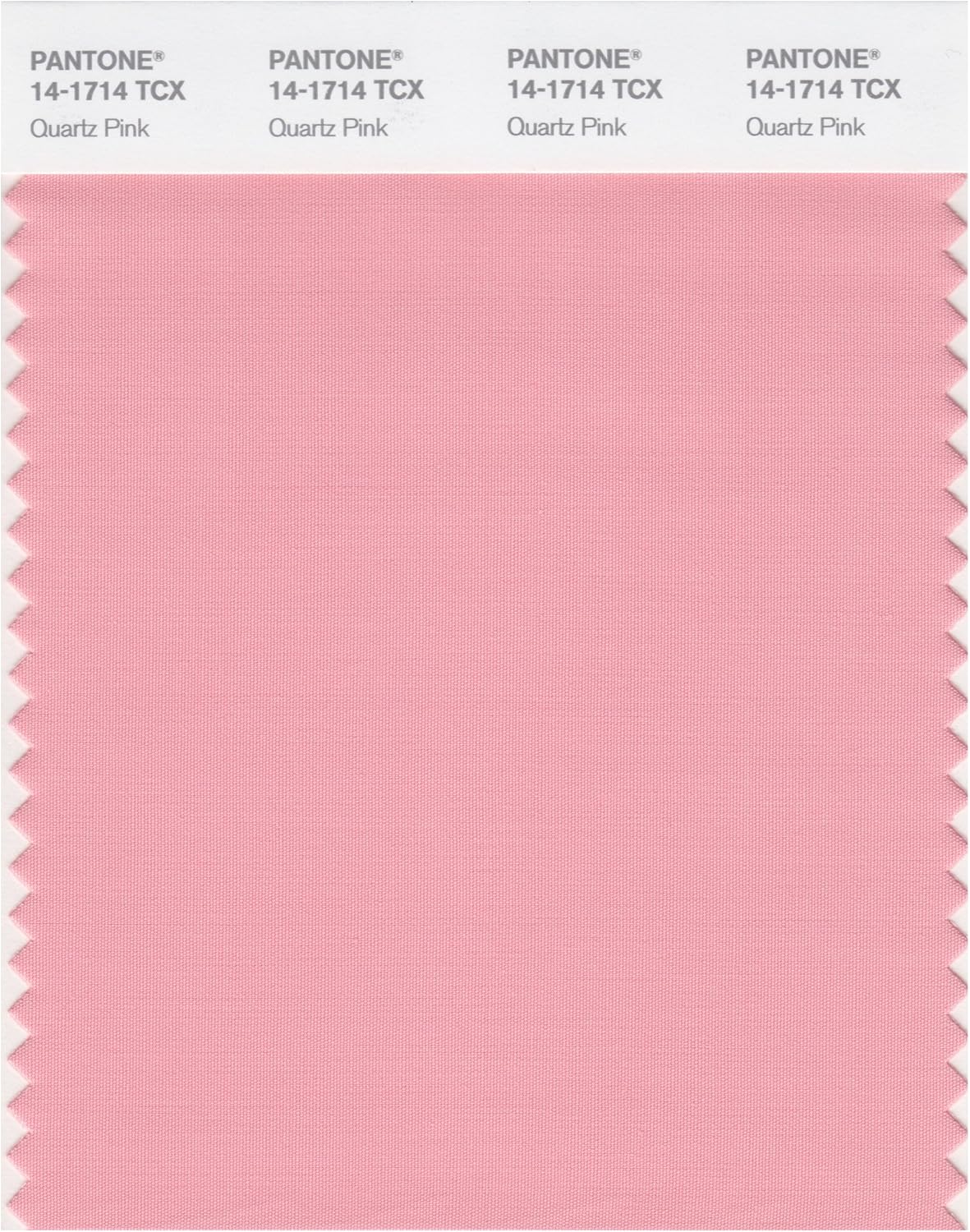 PANTONE Smart 14-1714X Color Swatch Card, Quartz Pink - House Paint ...
