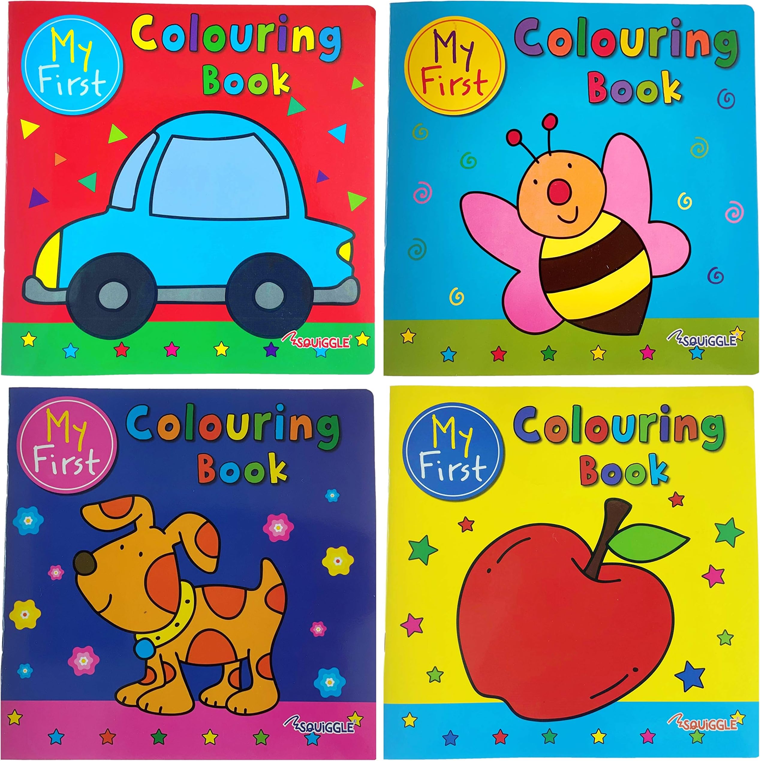 My First Colouring Book Cats & Dogs - Baby First Colour in The Line ...