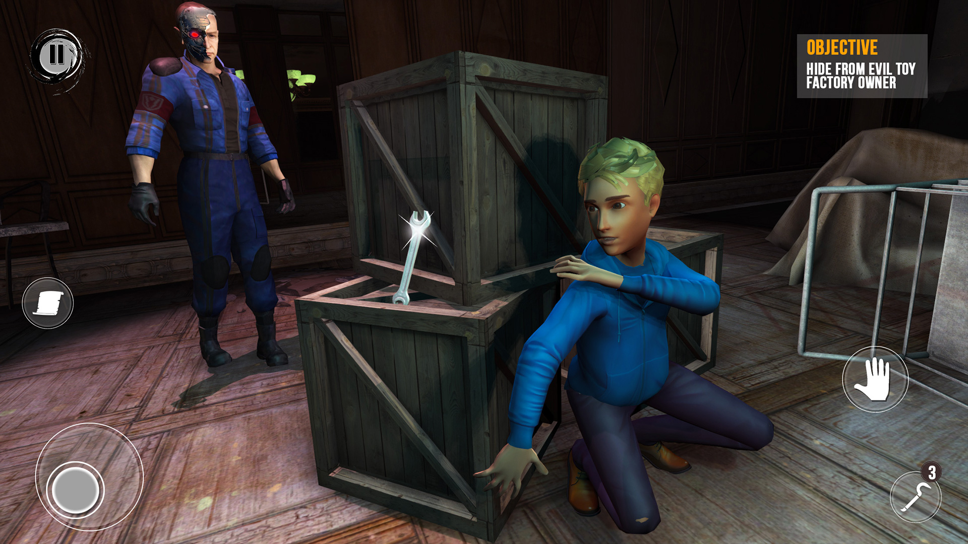 Toy Factory Last Day Horror Games 3D - Survival Scream Scary Puzzle ...