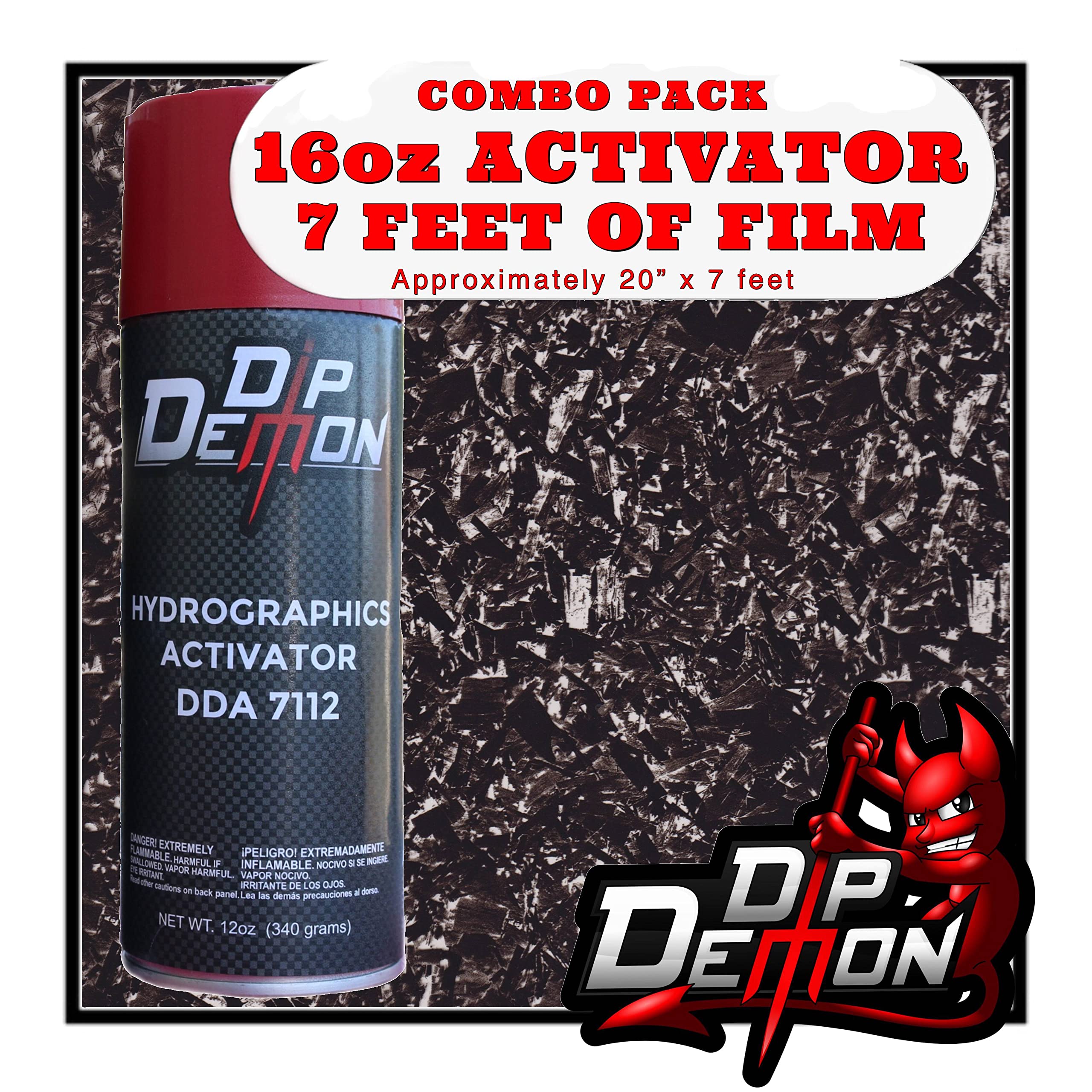 Amazon.com: Hydrographic Film Activator Combo Kit Forged Carbon Fiber ...