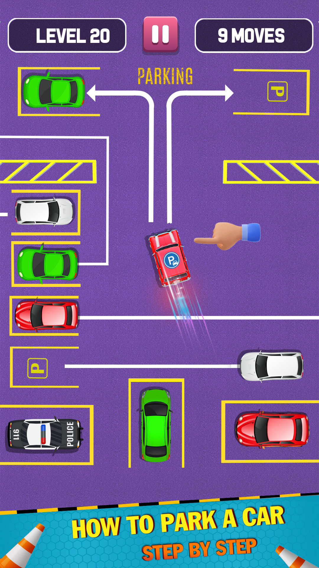 Parking Order Car Games: Car Driving Simulator - Traffic Escape Car ...
