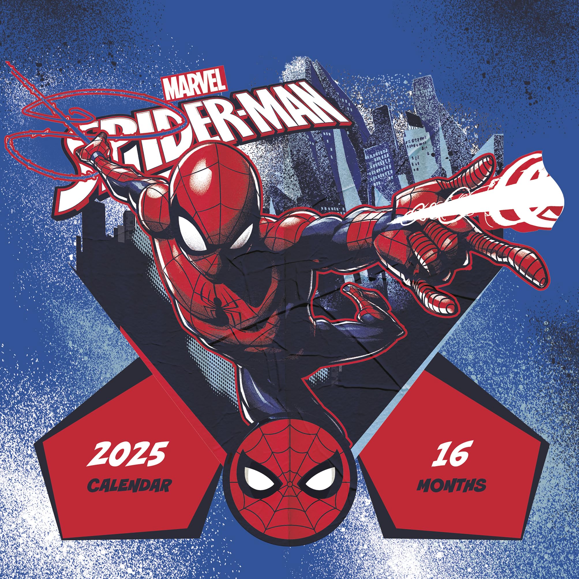 Spider-Man 2025 30 x 30 Brochure Calendar : Amazon.ca: Office Products