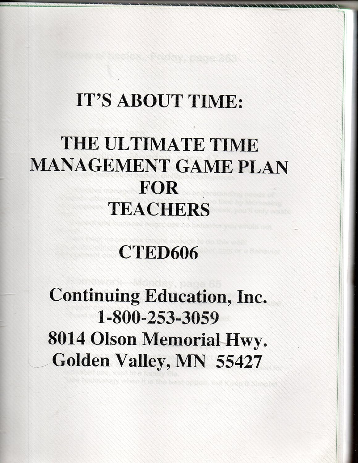 It's about time: The ultimate time management game plan for teachers ...