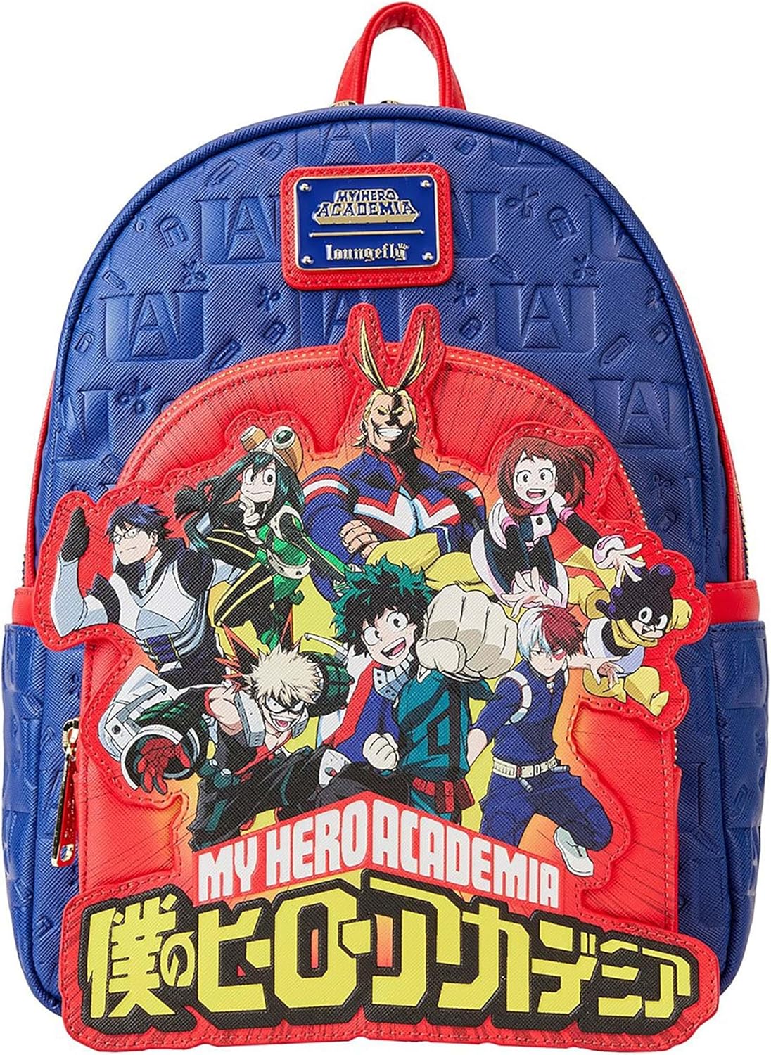 Amazon.com: Loungefly My Hero Academia Mini Backpack : Clothing, Shoes ...