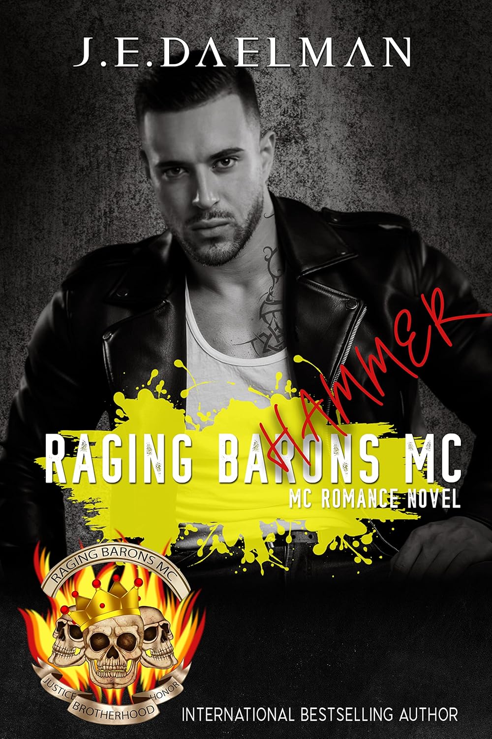 Raging Barons MC - Book Six - Hammer eBook : Daelman, J.E.: Amazon.co ...