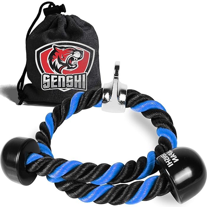 Buy Senshi Japan 𝗘𝗫𝗧𝗥𝗔 𝗟𝗘𝗡𝗚𝗧𝗛 Tricep Rope - XXL 36 inch Triceps ...