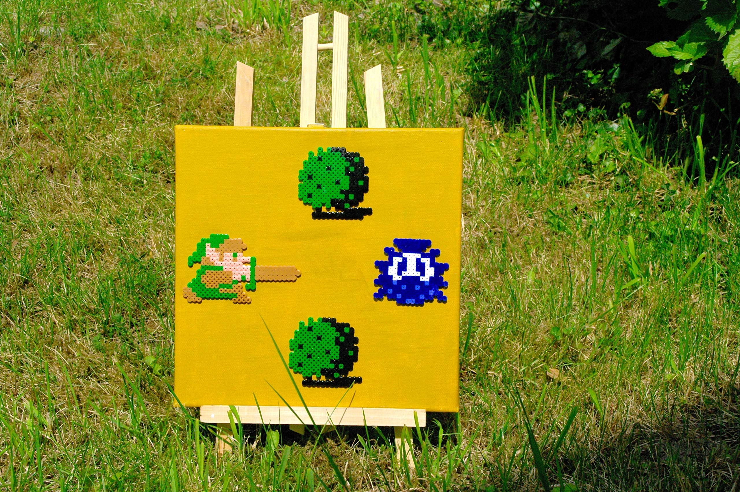 Buy Frame/Paint - The Legend of Zelda scene • perler beads pixel art ...