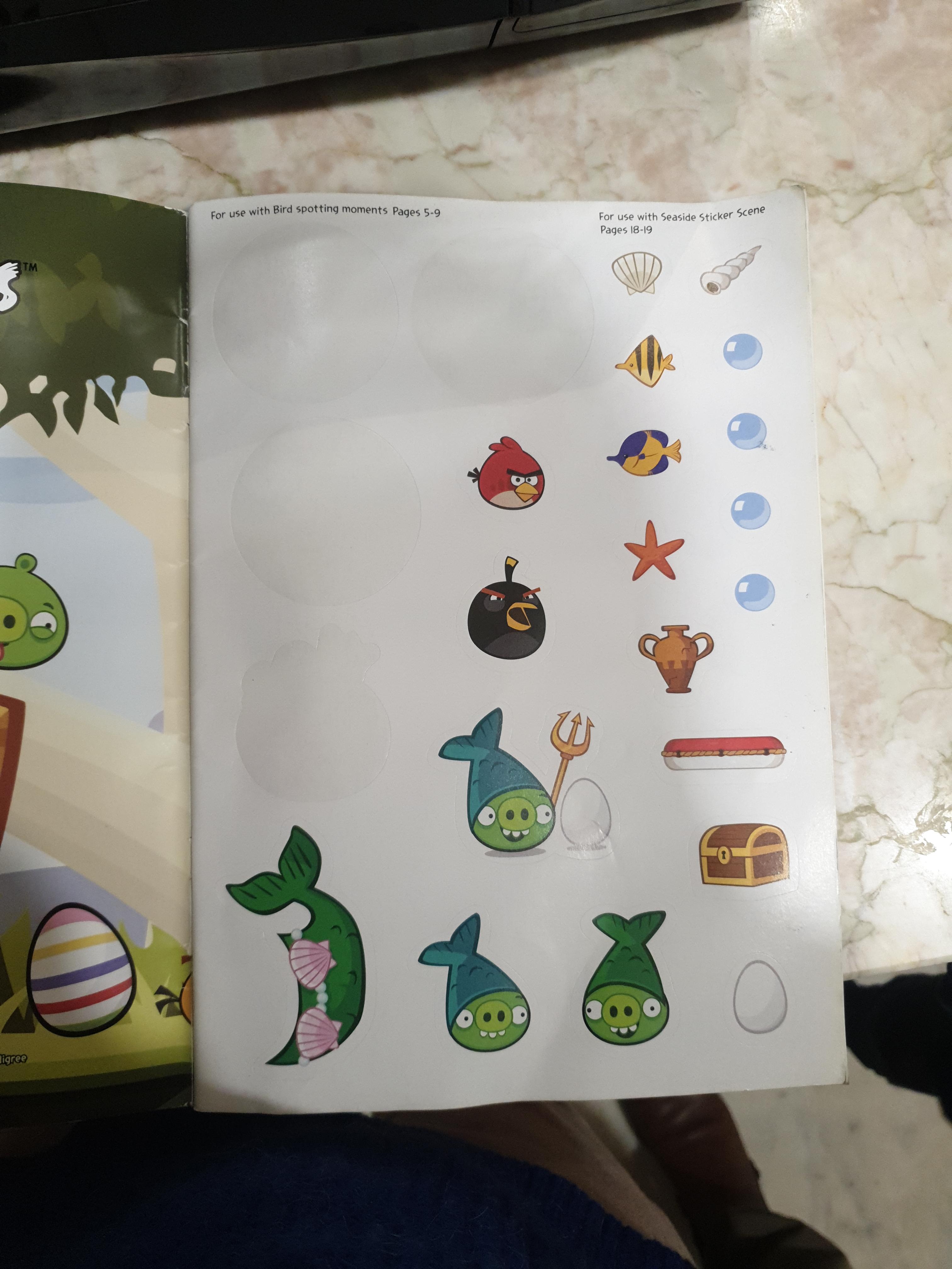 Buy Angry Birds Sticker & Poster Activity Annual Book Online at Low ...