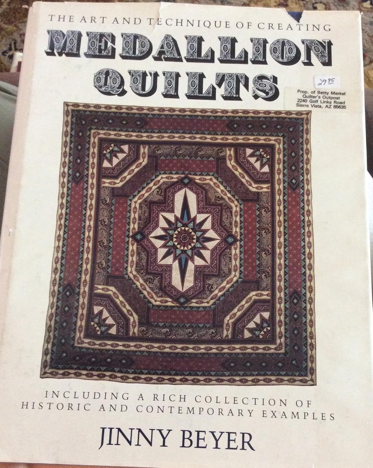 By Jinny Beyer Medallion Quilts: The Art and Technique of Creating ...