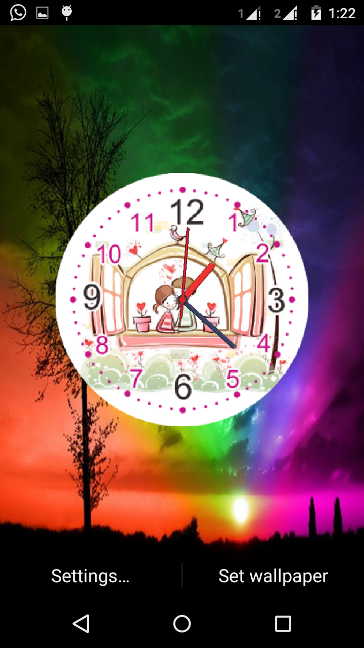 Live Clock Wallpapers Apk Smart Night Clock Wallpaper APK For Android
