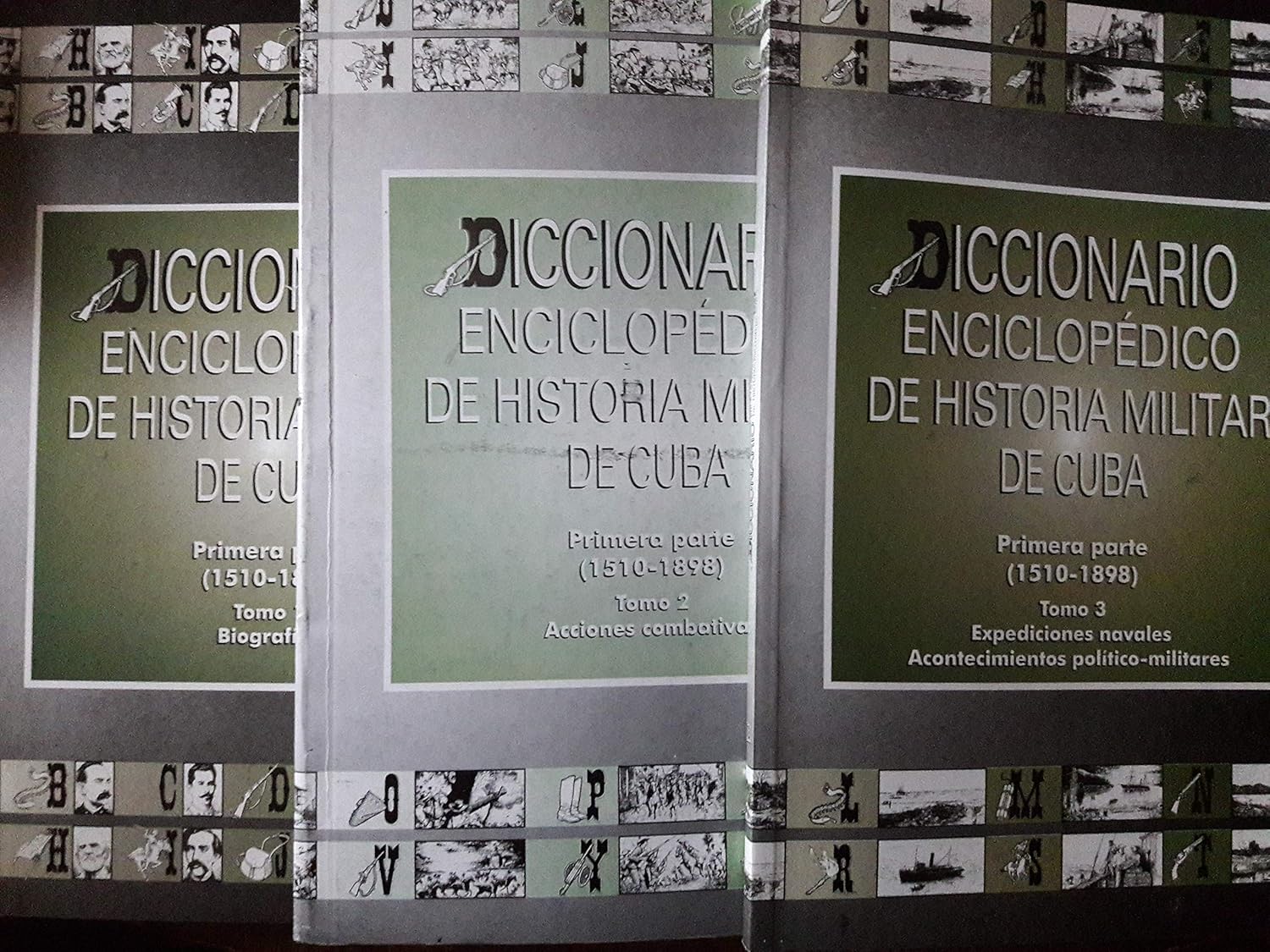 Amazon.com: Diccionario enciclopedico de historia militar de cuba 3 ...