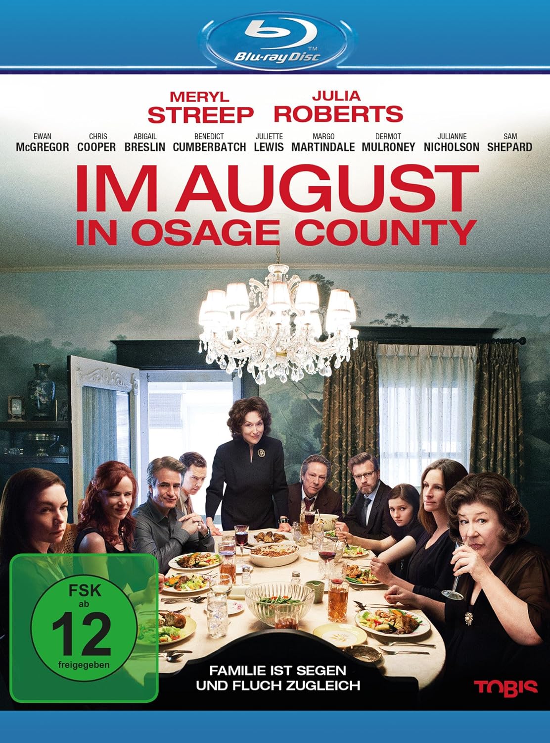 Im August in Osage County : Letts, Tracy, Breslin, Abigail, Cumberbatch ...
