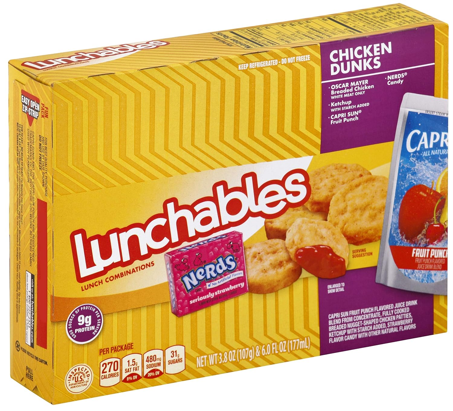 Convenient Lunchable Chicken Nuggets & Capri Sun Sri Lanka | Ubuy