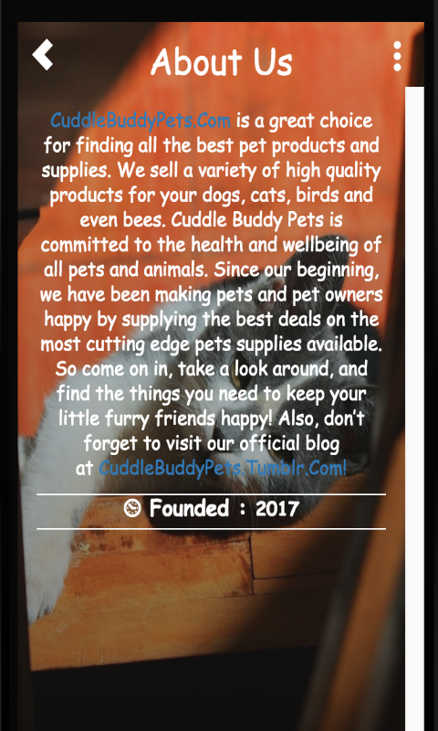 Cuddle Buddy Pets - App on Amazon Appstore