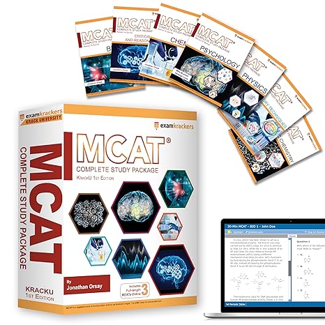 Examkrackers MCAT Complete Study Package, 12th Edition - Krack U. (2026 ...
