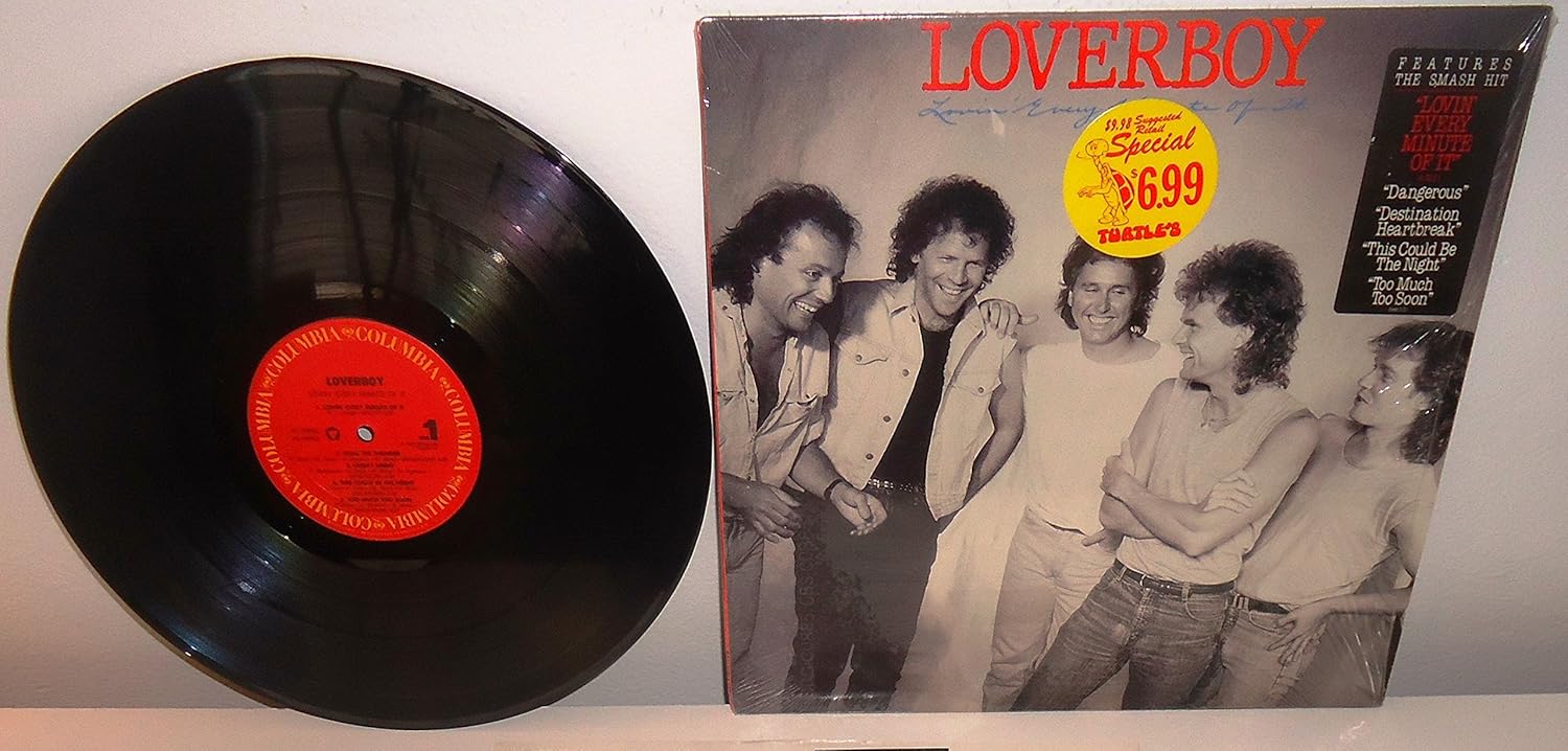 Amazon.com: Loverboy Lovin Every Minute Of It - FC 39953 - 1987 Vinyl ...