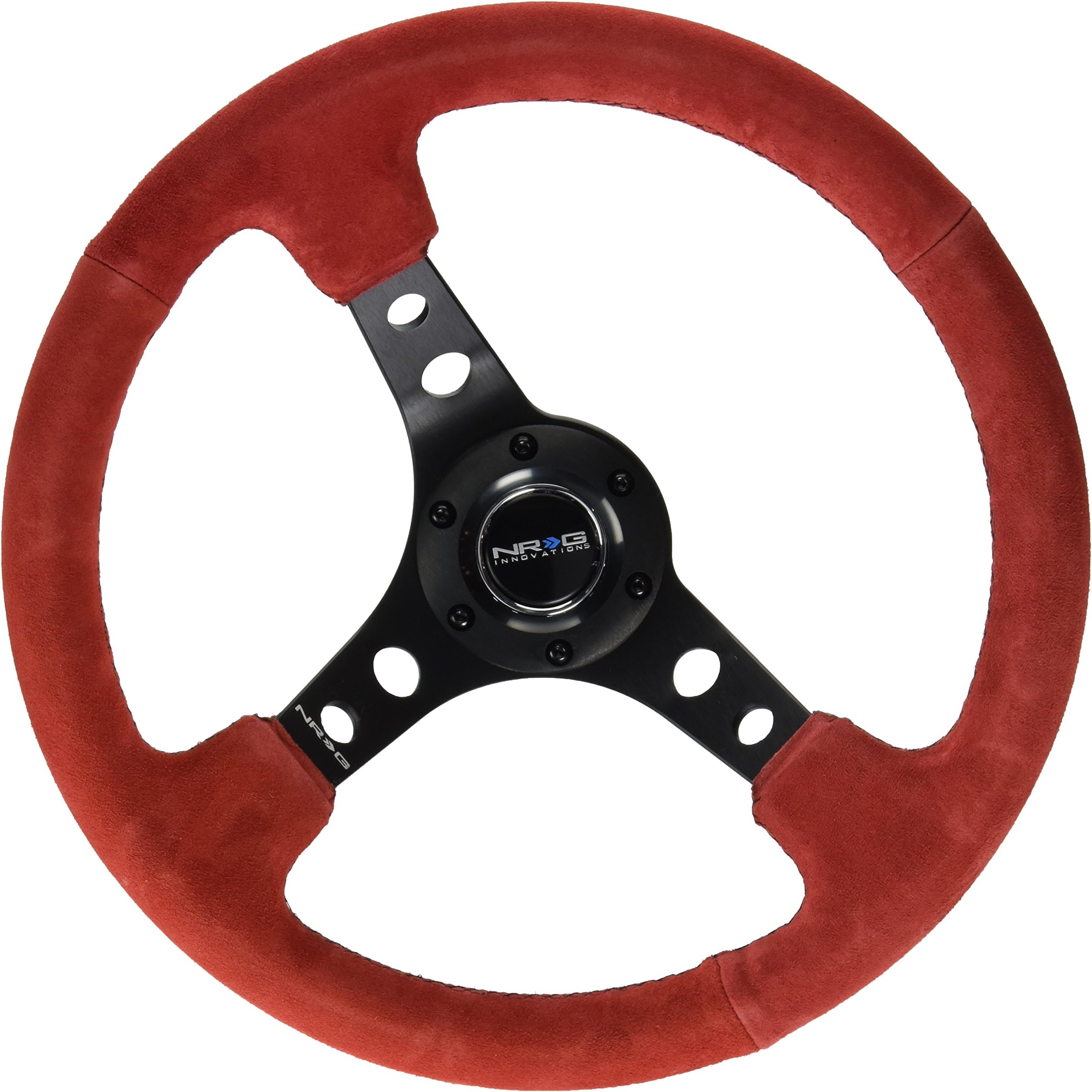 Amazon.com: NRG Innovations NRG-RST-006-S Reinforced Steering Wheel ...