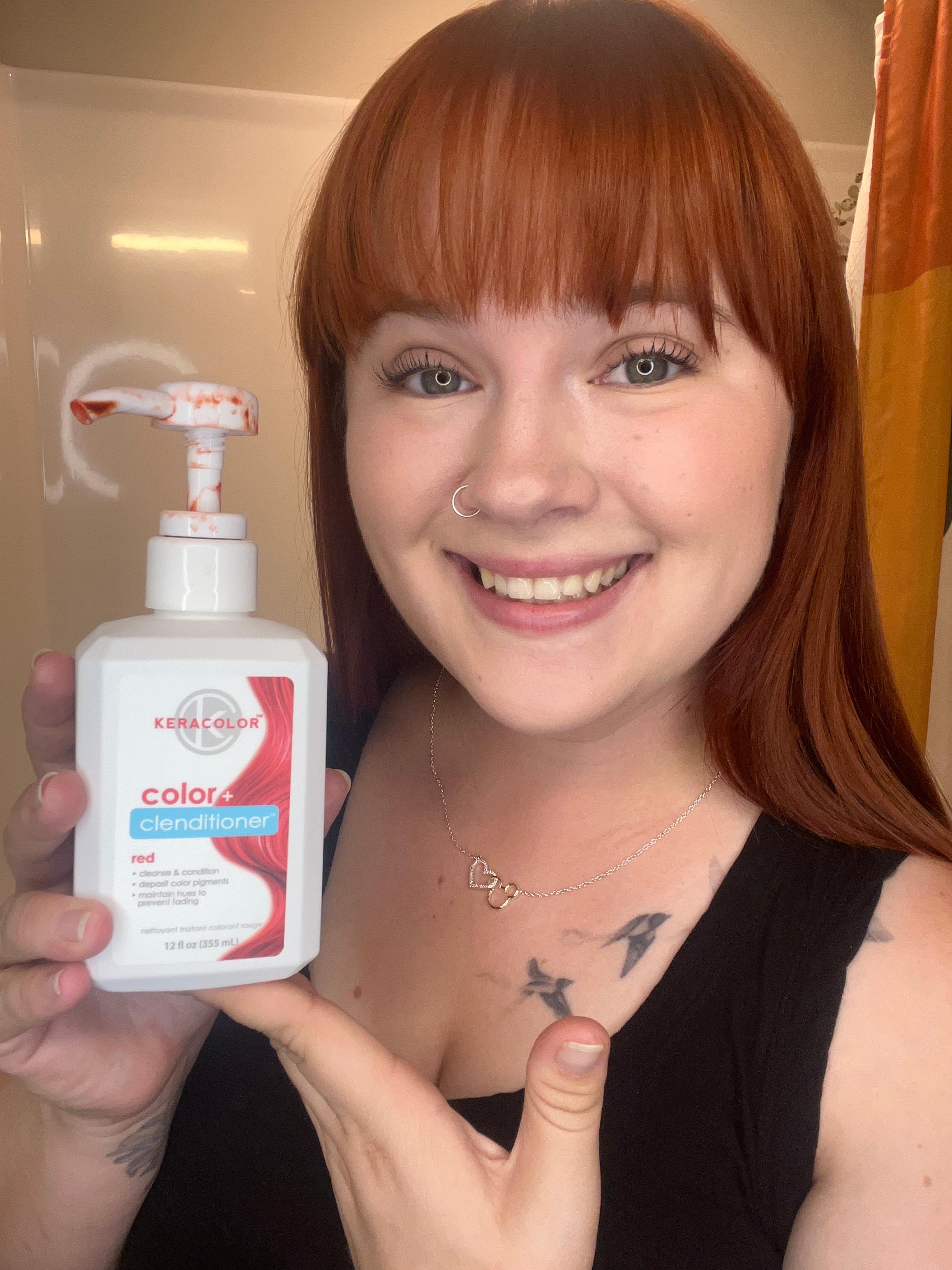Watch Honest review on Keracolor Clenditioner RED Hair Dye on Amazon Live