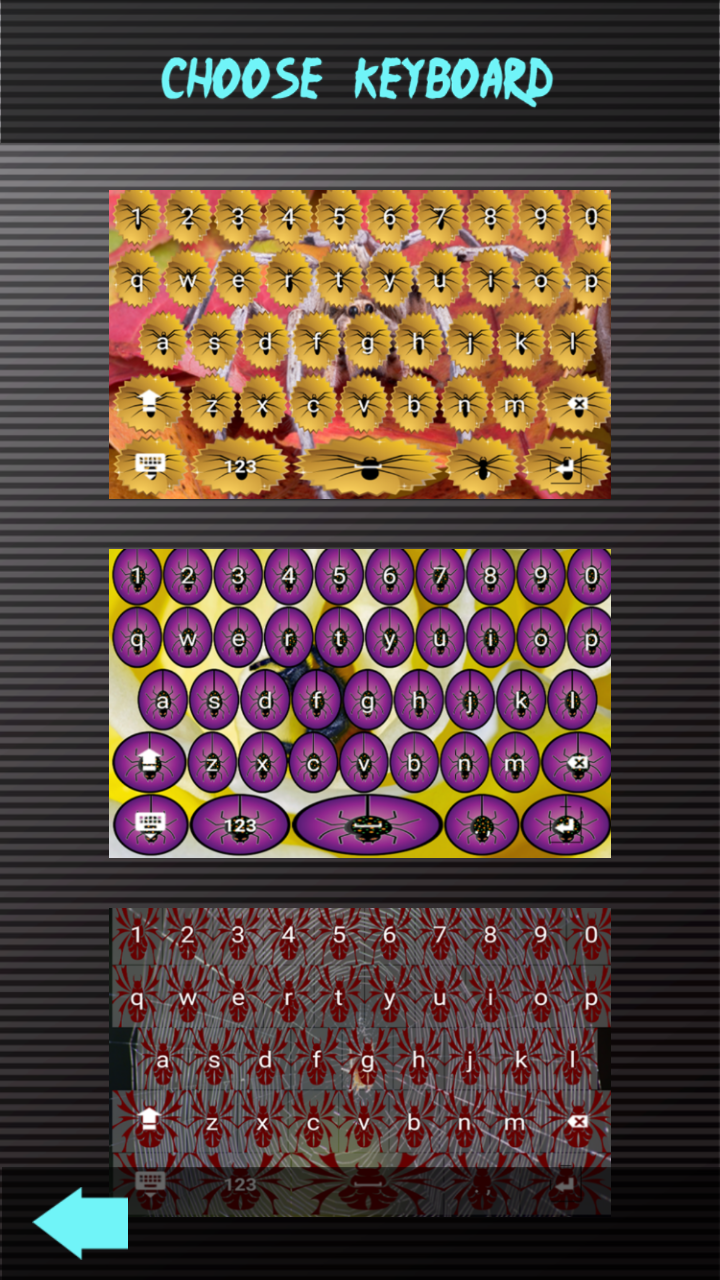 Spider Keyboards - App on the Amazon Appstore