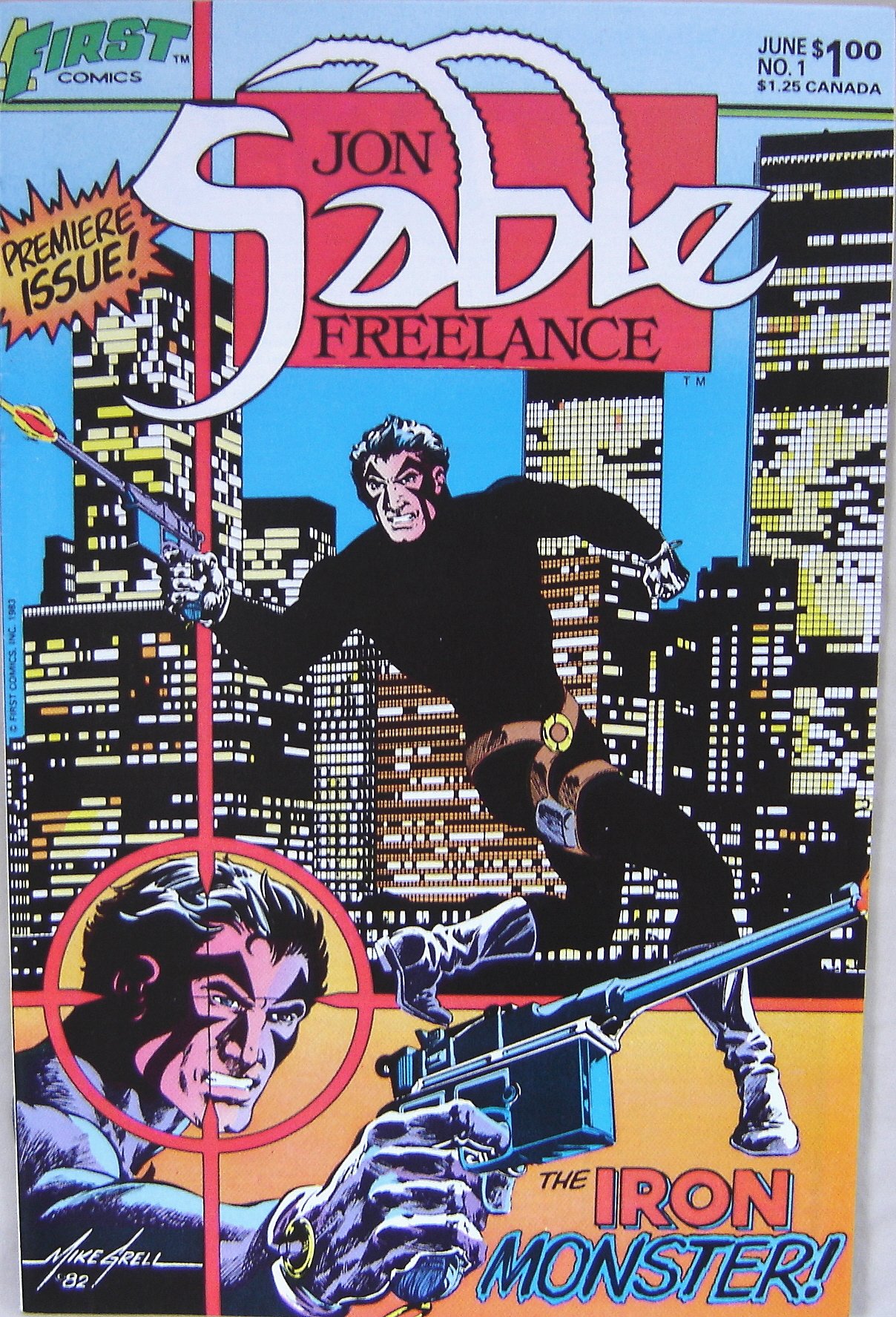 Jon Sable, Freelance #1 Vol 1: Mike Grell: Amazon.com: Books