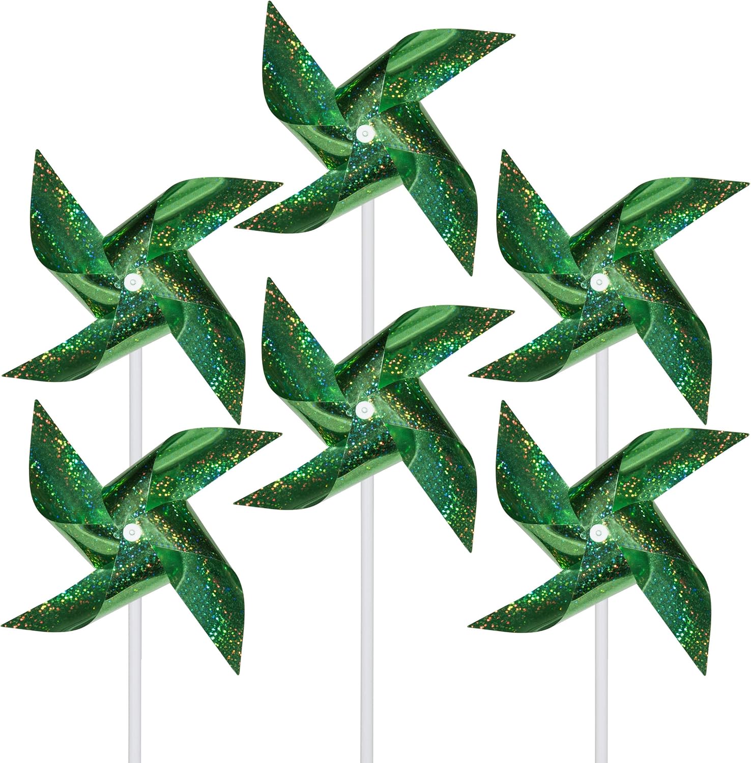 Amazon.com: Tsocent Pinwheels (Pack of 12) - Wind Spinners and Party ...