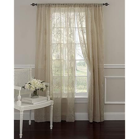 Laura Ashley Stowe Cascade de la fenêtre Cantonnière, Multicolore, 72 ...