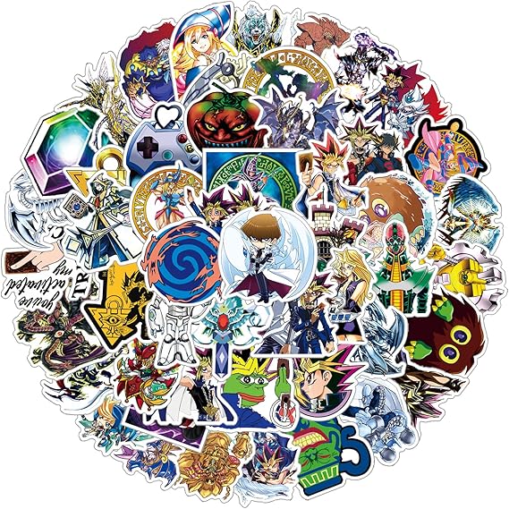 Amazon.com: 50Pcs Card Battle Game Stickers Pack | Classic Aesthetic ...