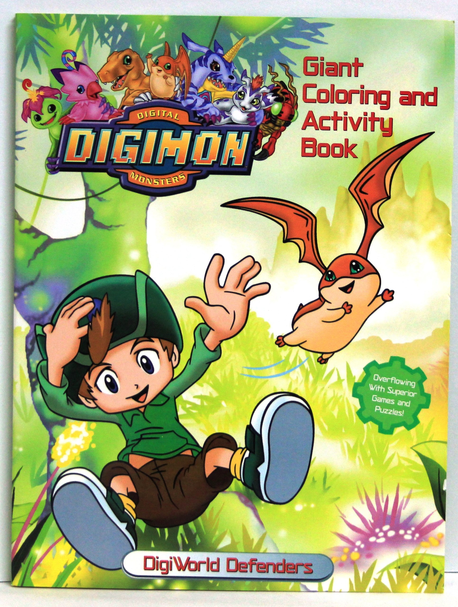 Digiworld Defenders Digital Digimon Monsters Giant Coloring And ...