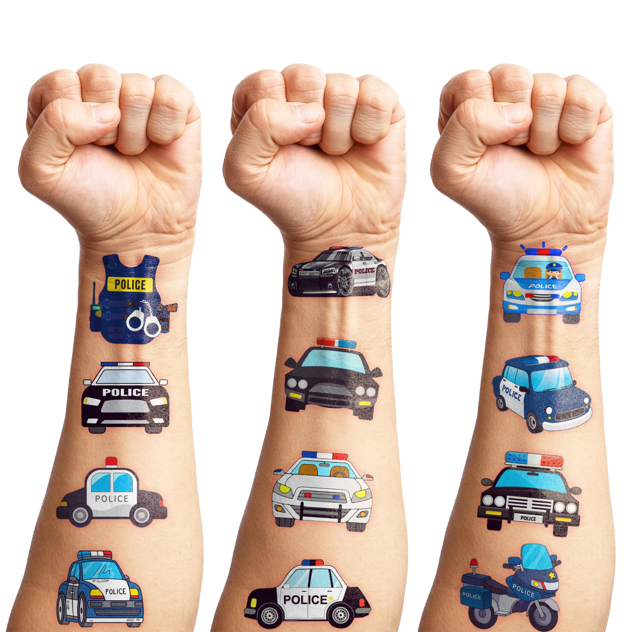 Police Daughter Tattoos Amazon.com : 64 Pieces Police Officer