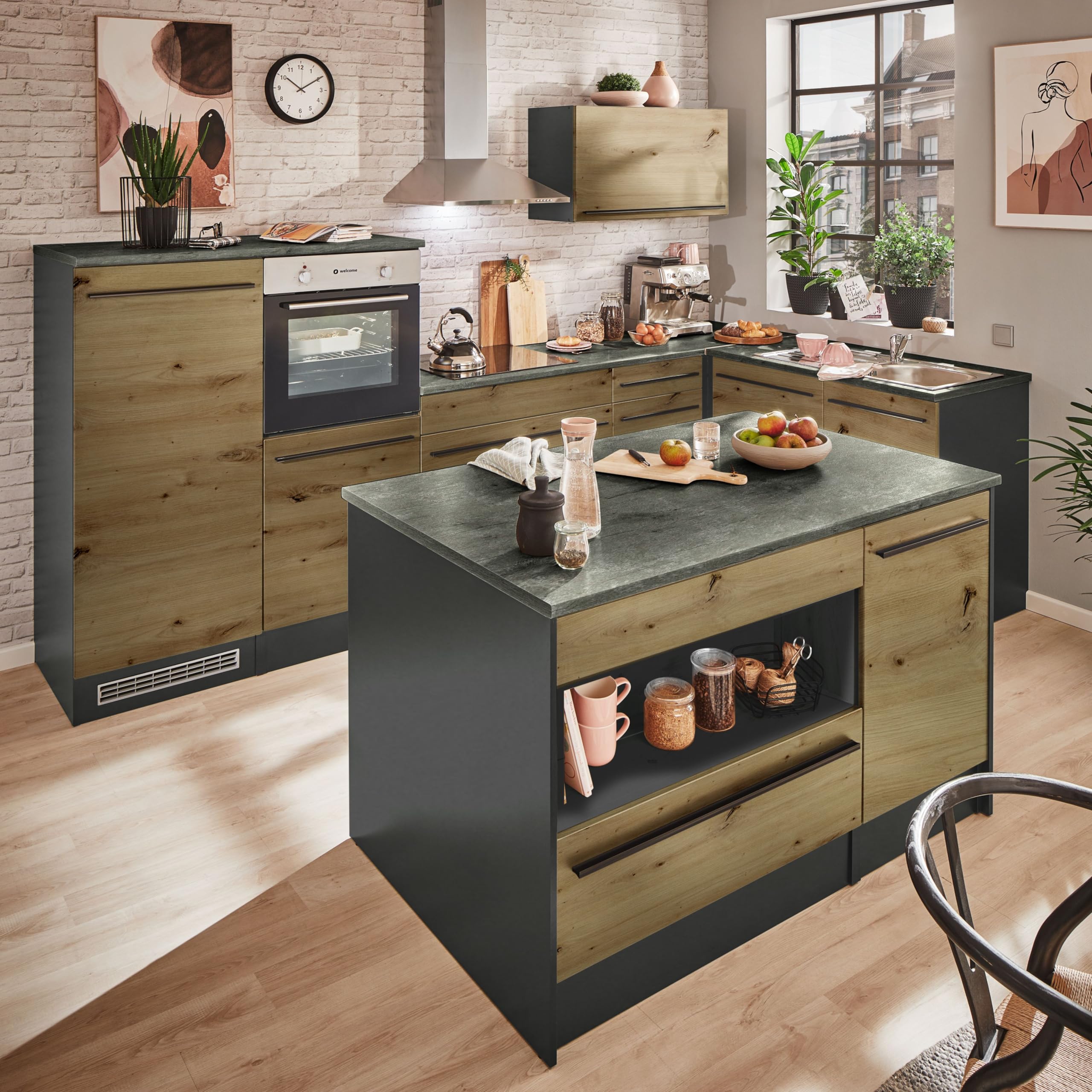 Freestanding Kitchen Island With Stove Apartment High End Freestanding