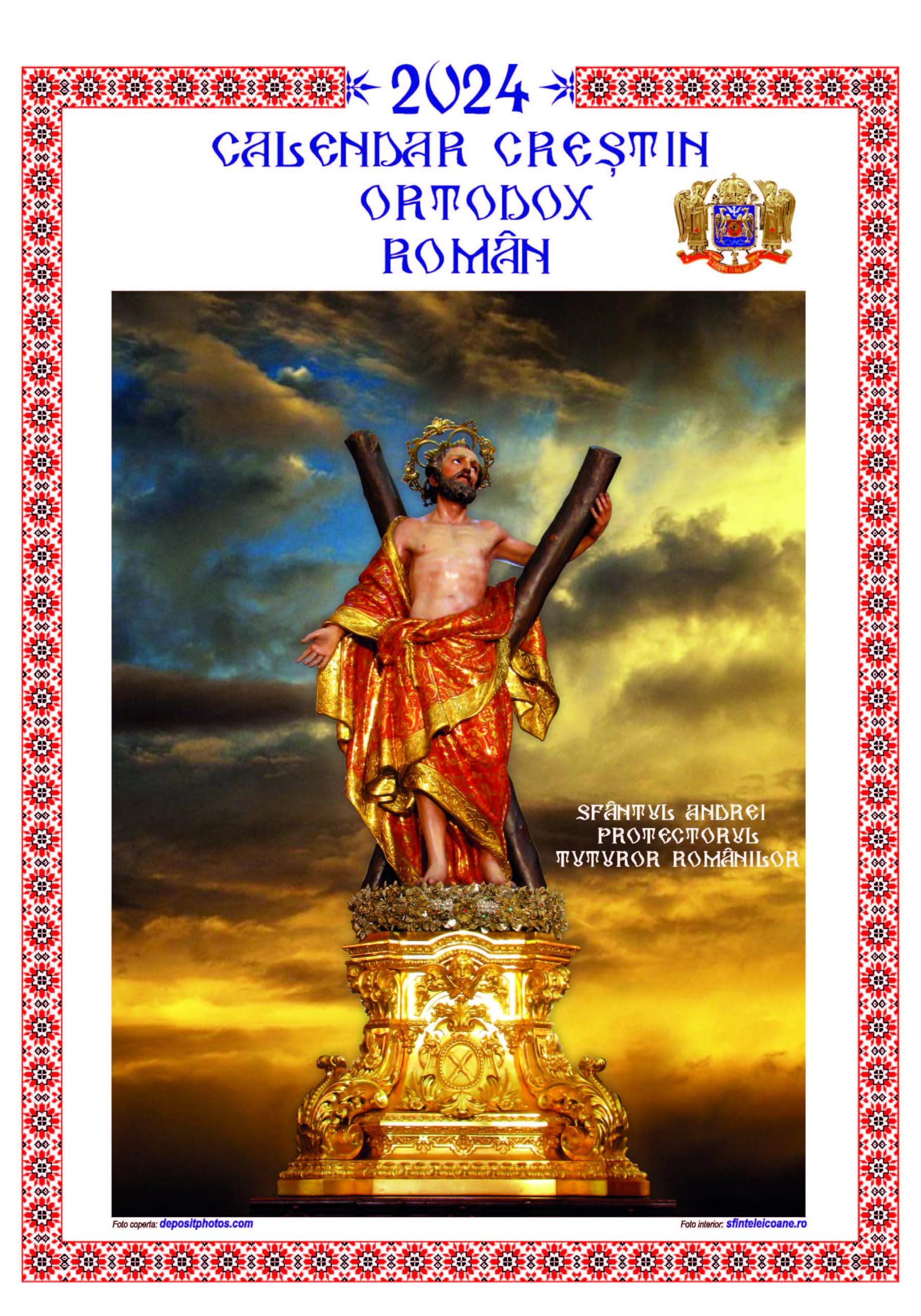 Romanian Orthodox Priests Calendar Consecration Of The Romanian
