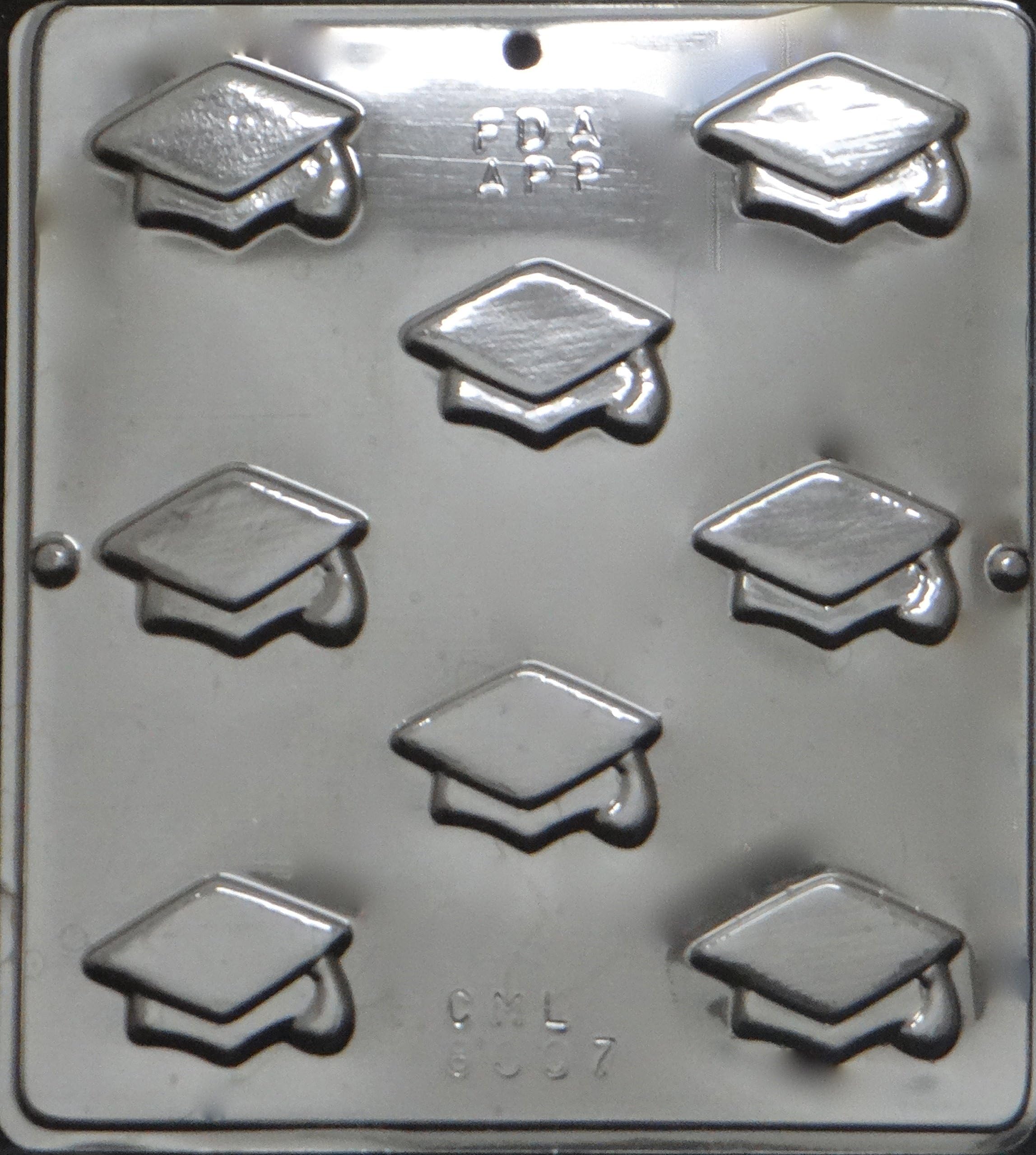 Amazon.com: Graduation Cap Bite Size Candy Mold 8007 : Home & Kitchen