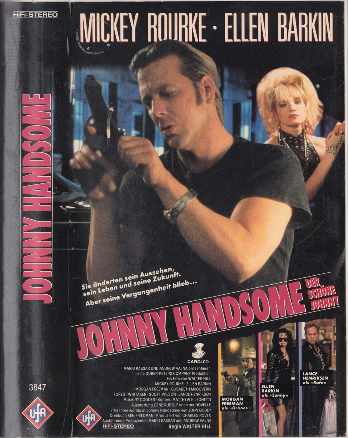 Johnny Handsome: Amazon.co.uk: Rourke, Mickey, Smits, Jimmy, Freeman, Morgan, Henriksen, Lance ...