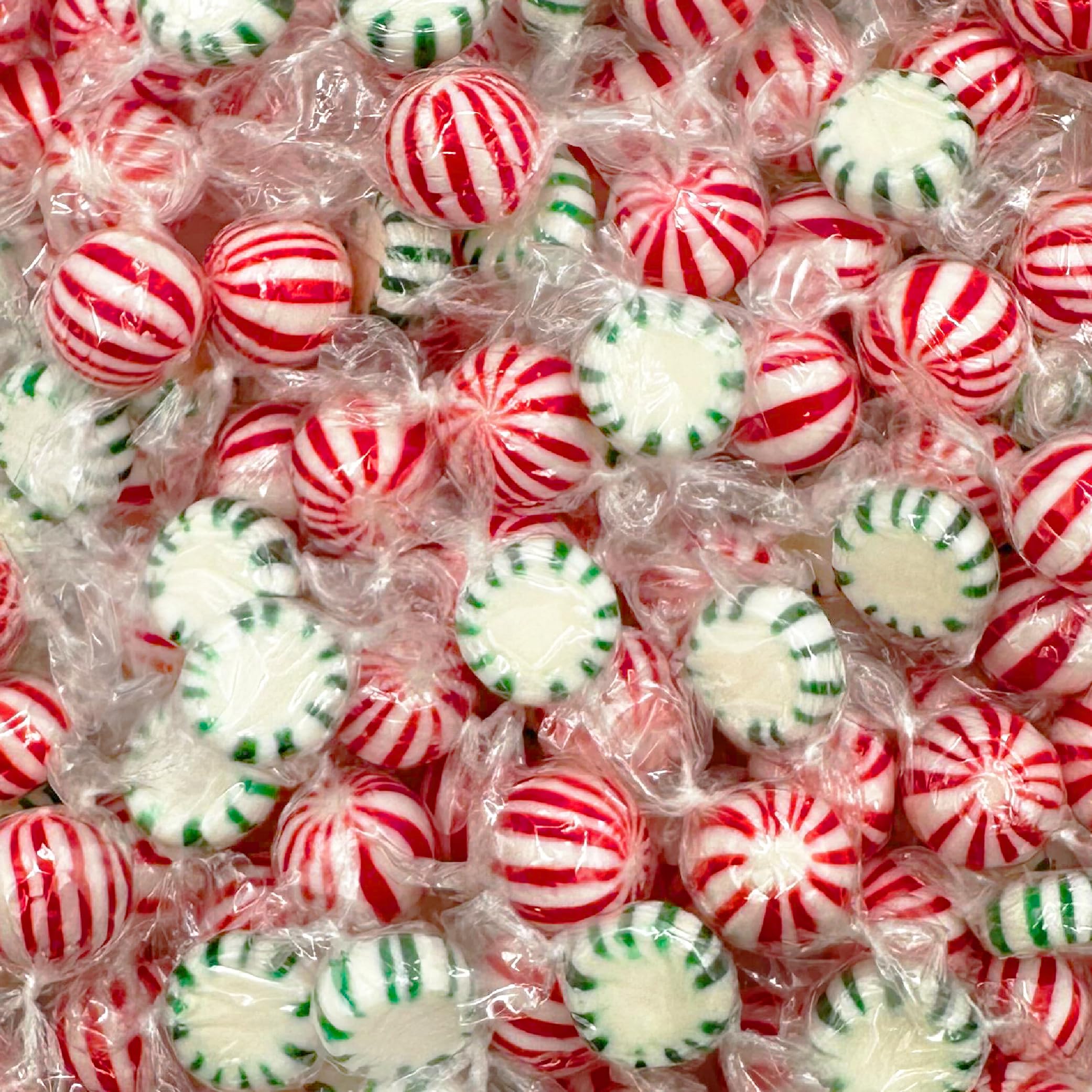 Amazon.com : Jumbo Mint Balls, Starlight Spearmint |2-Pound Bag| Hard ...