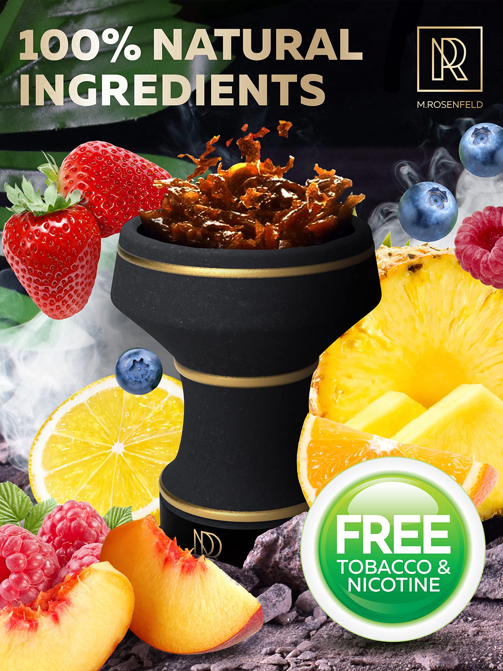 M. ROSENFELD Hookah Shisha Flavors Set - 4 x 100g Shisha Hookah Flavors ...