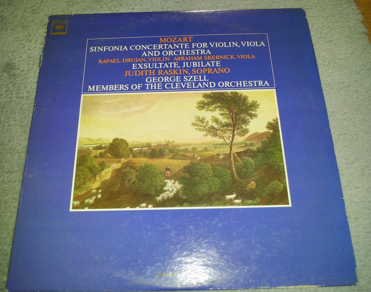 MOZART SINFONIA CONCERTANTE FOR VIOLIN,VIOLA AND ORCHESTRA - Amazon.com ...