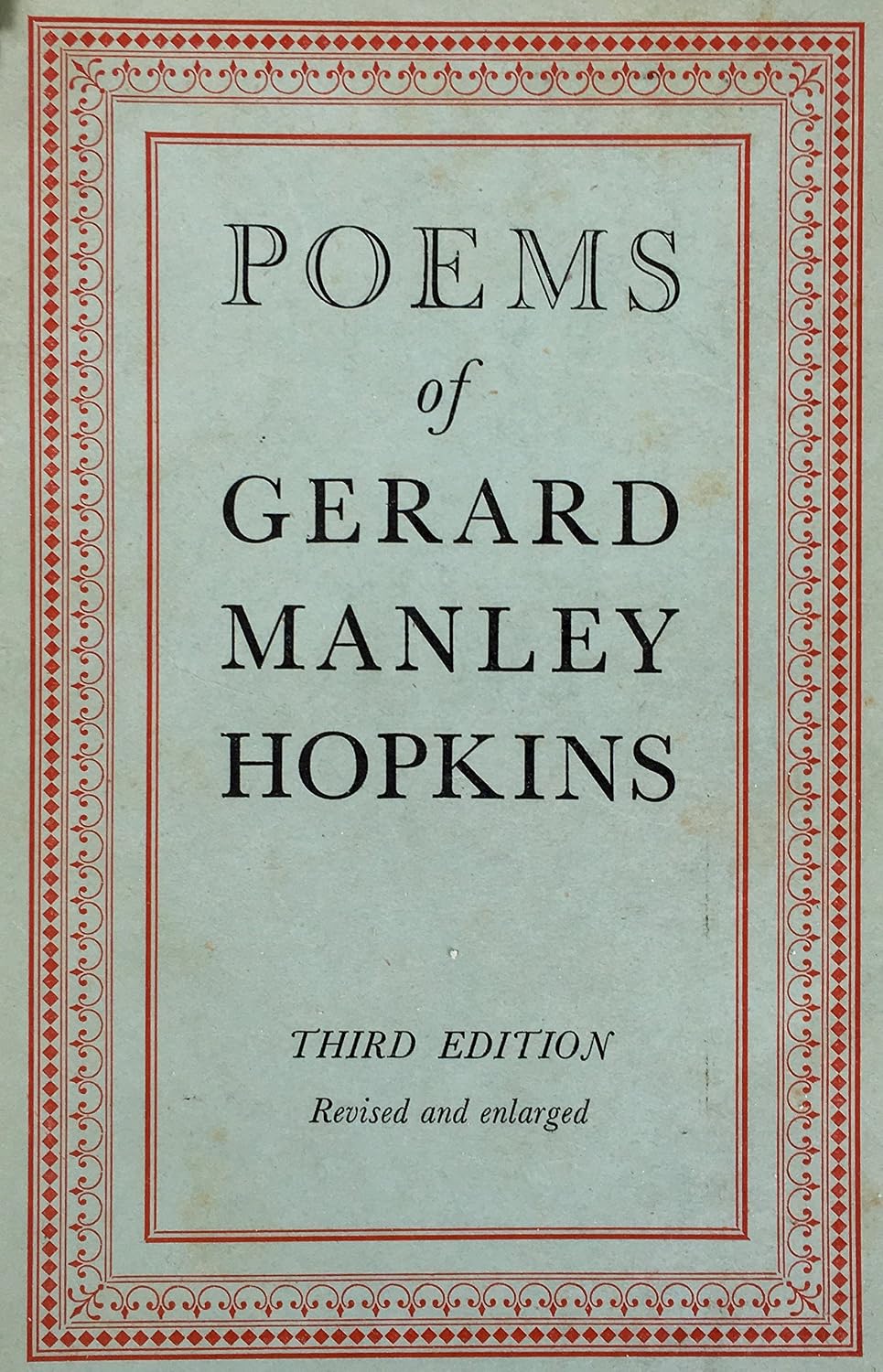Poems of Gerard Manley Hopkins: Hopkins, Gerard Manley: Amazon.com: Books