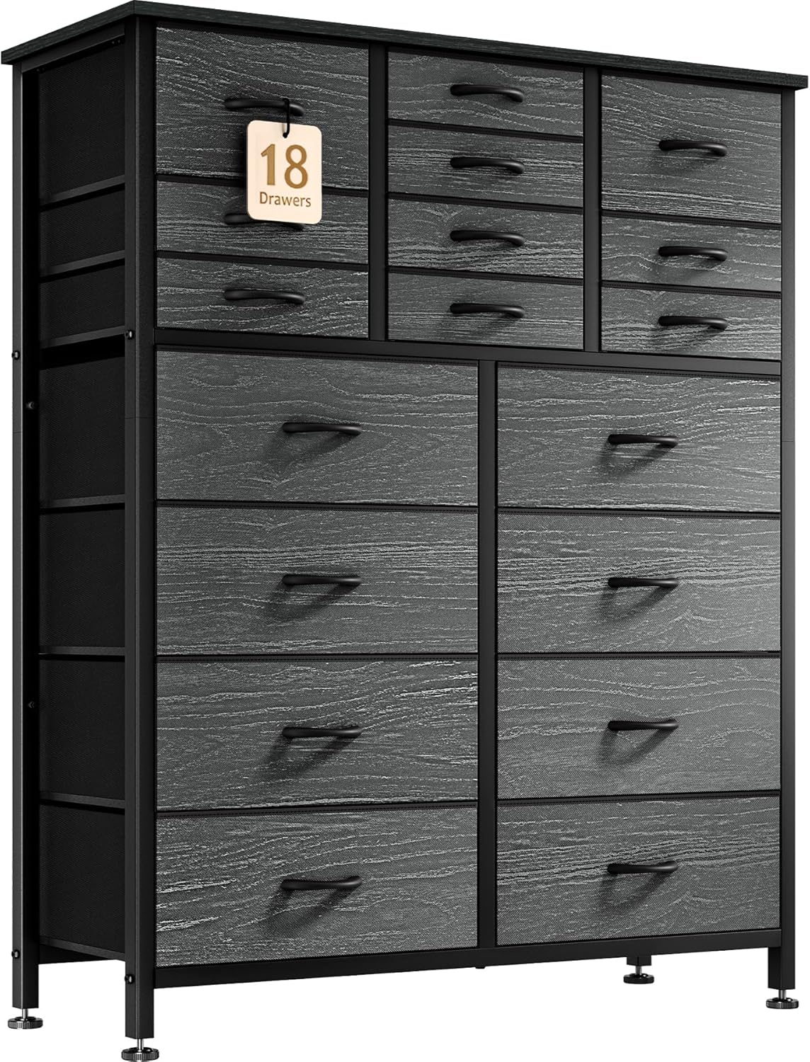 Amazon.com: YaFiti 18 Drawer Dresser, Tall Dressers for Bedroom, Extra ...