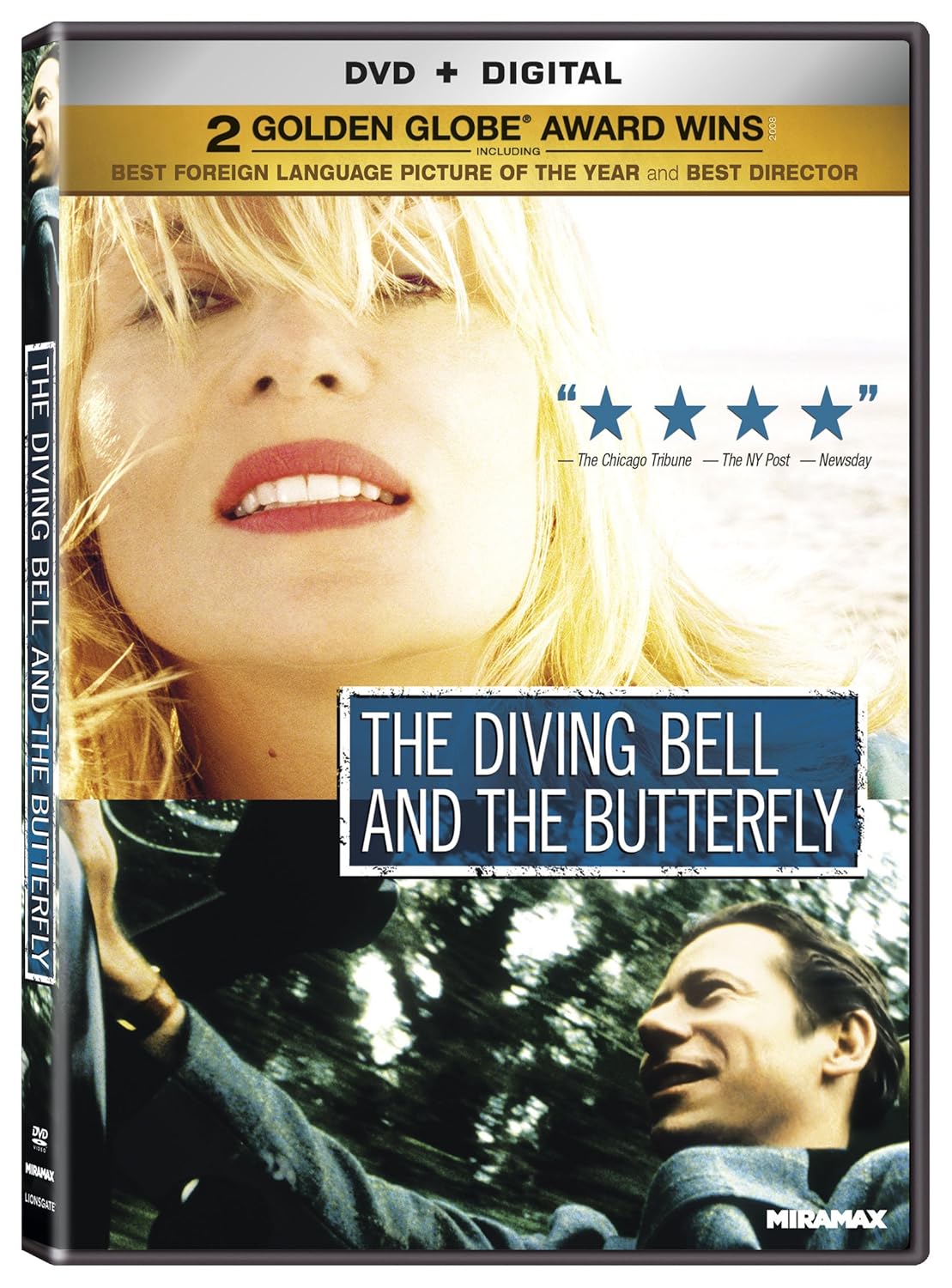 Amazon.com: The Diving Bell and the Butterfly [DVD + Digital ...