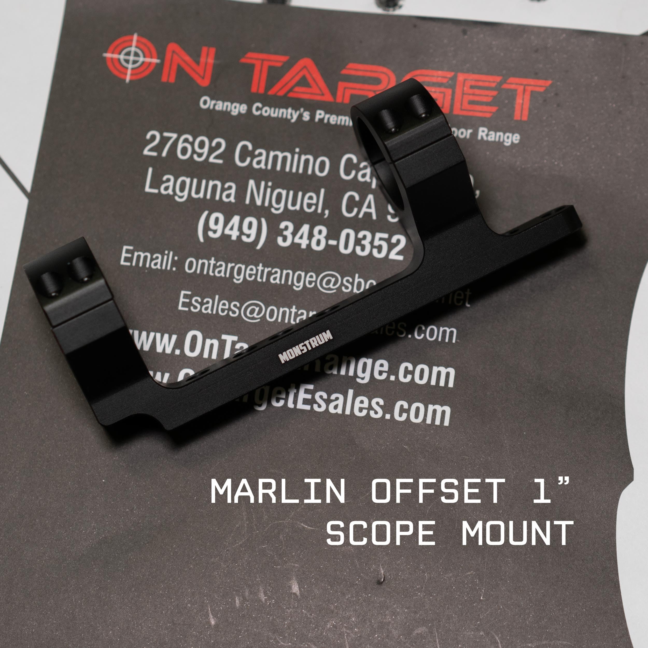 Snapklik.com : Monstrum Dual Ring Scope Mount Compatible