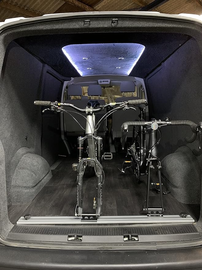 MTB Vans VW Transporter Bike Mount Rail Kit : Amazon.co.uk: Sports ...