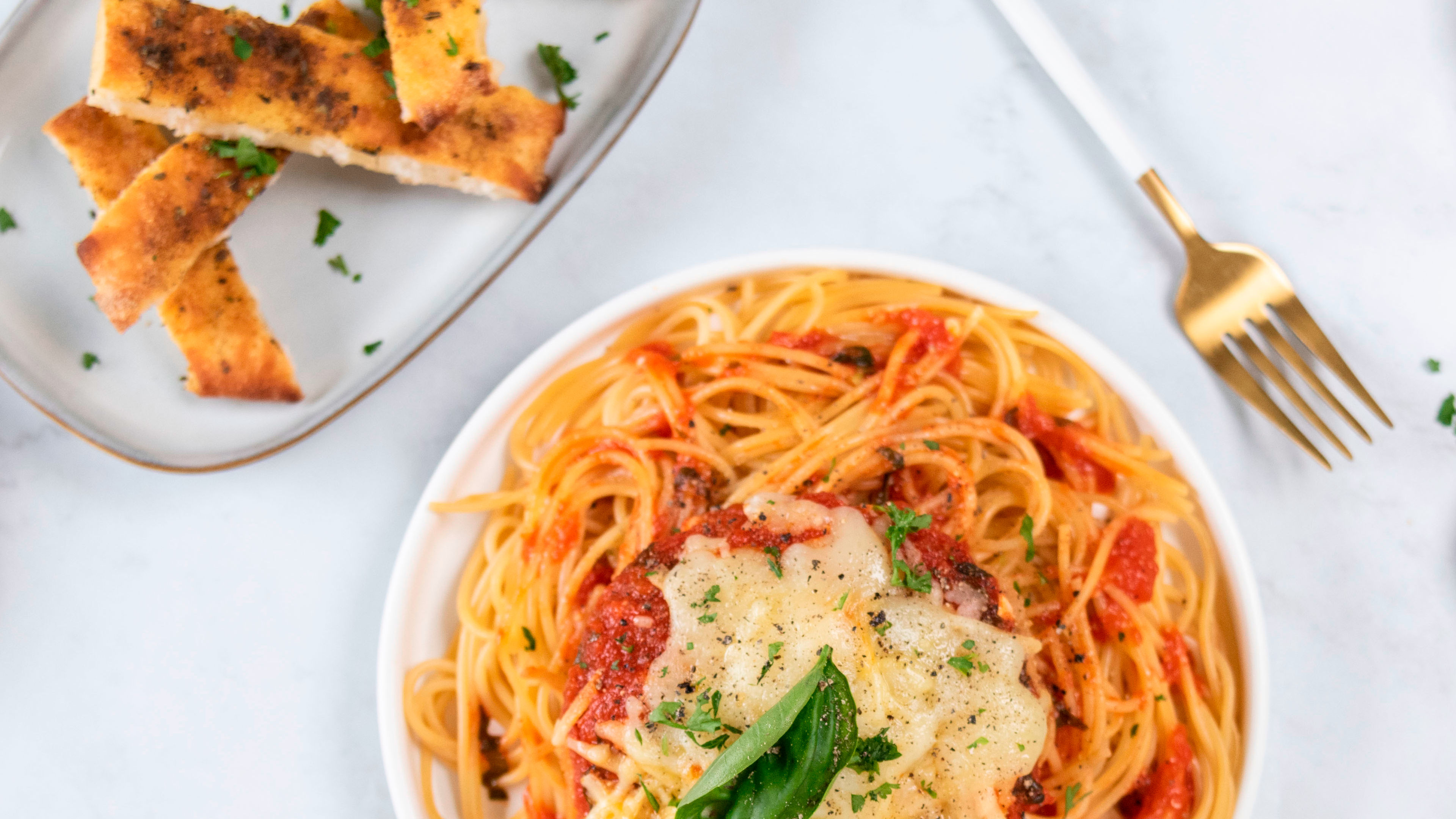 Watch Recipe& Making Sudo Foods Burger Patty Parmigiana Spaghetti on ...