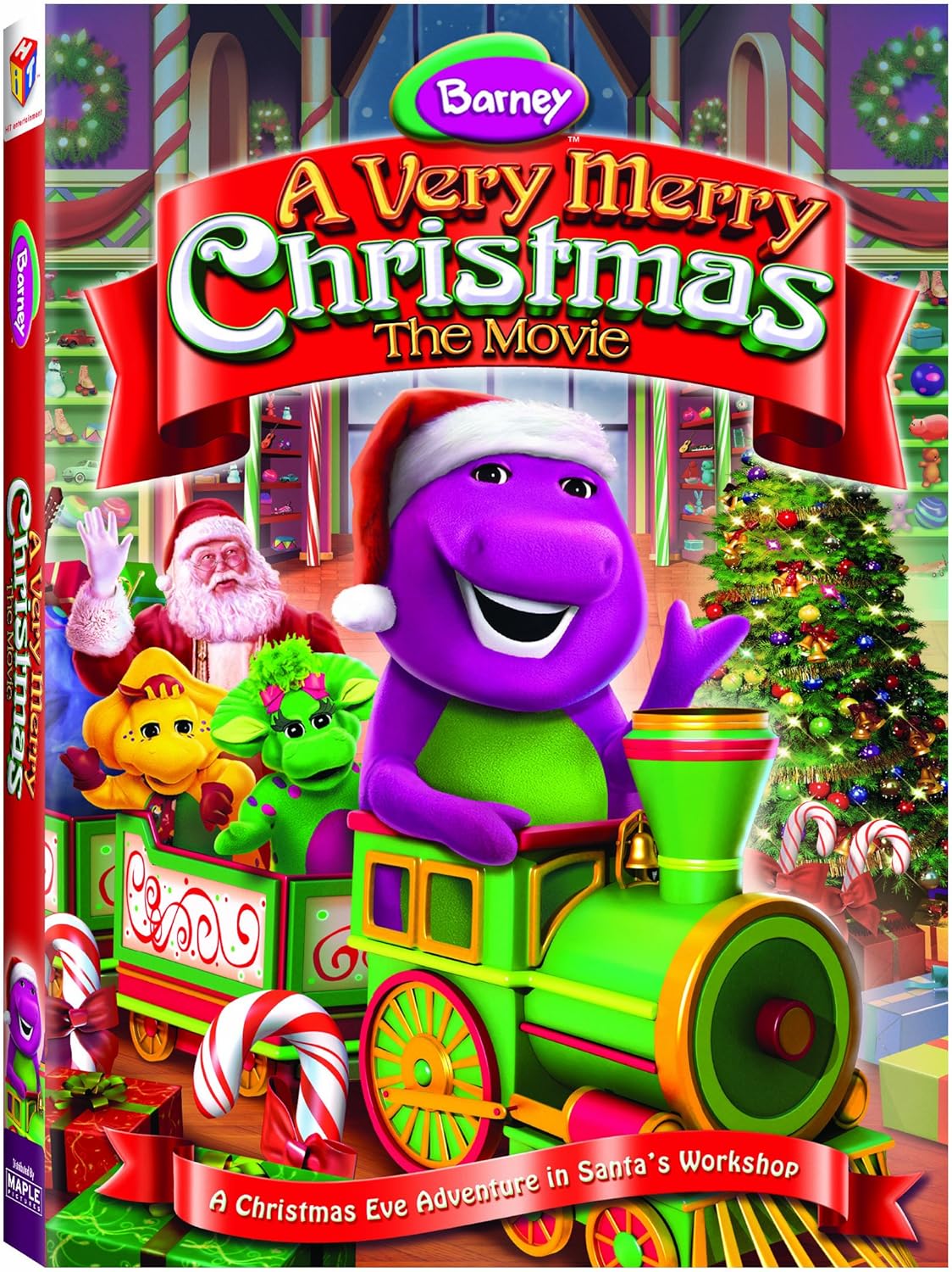Barney: Una Navidad muy feliz (La película) : Amazon.com.mx: Películas ...