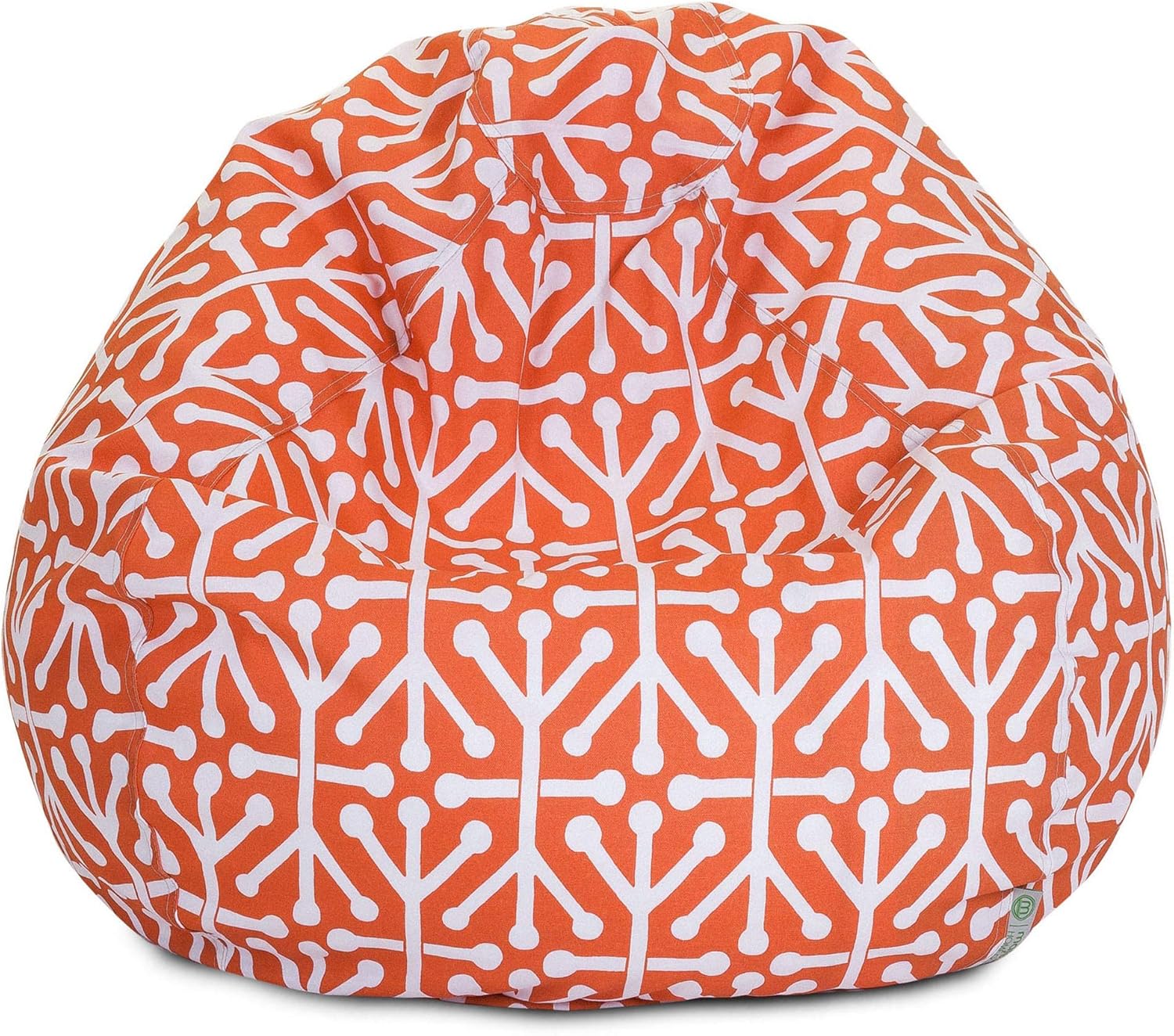 Amazon.com: Majestic Home Goods Aruba Bean Bag, Small, Orange : Home ...