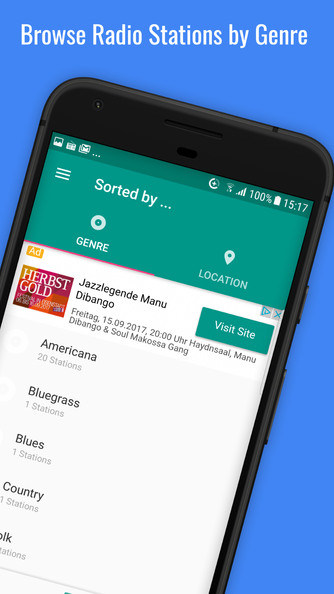 Radio Americana - American Folk Music Radio - App on Amazon Appstore
