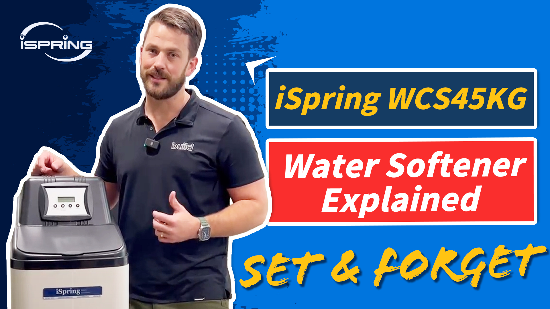 Watch iSpring WCS45KG Water Softner Explained on Amazon Live