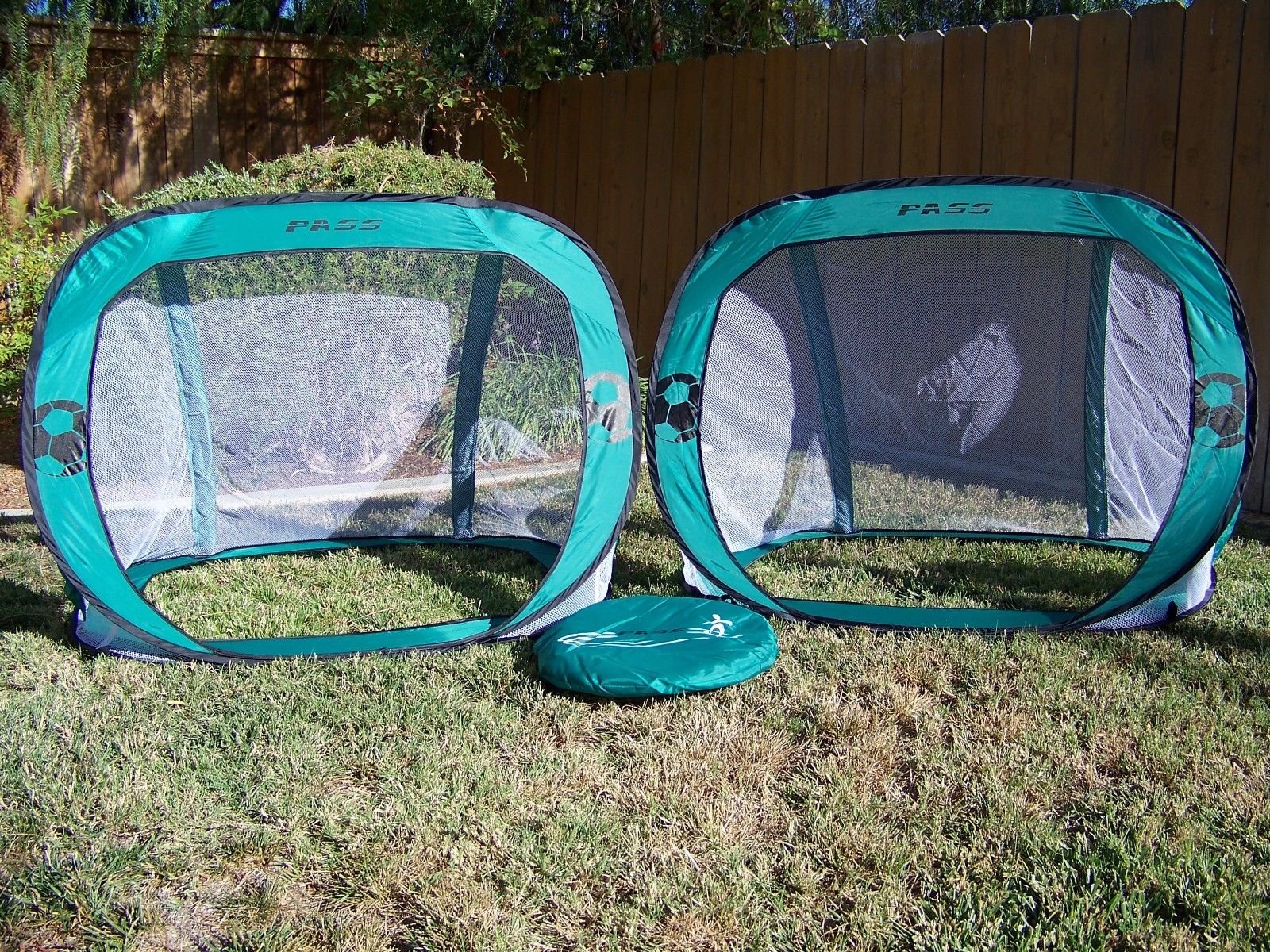 Snapklik.com : PASS 4 X 3 Ft Teal Pop-up/Fold-able, Portable Soccer ...