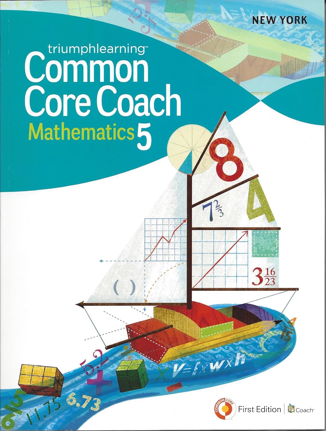 Amazon.com: New York Common core Coach Grade 5 Math (Coach ...